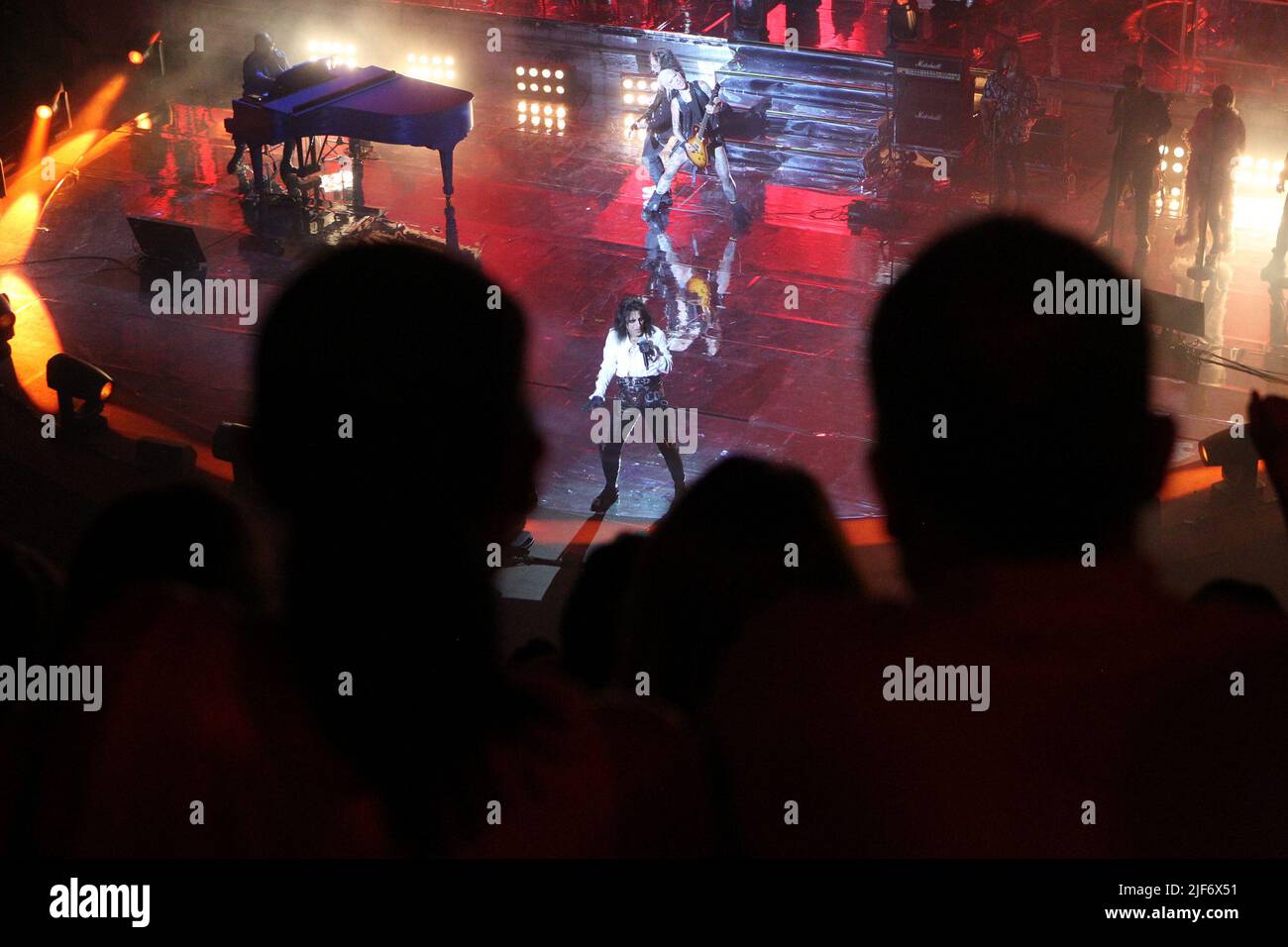 ALICE COOPER participate at the concert. Desmond Child perform live for ...