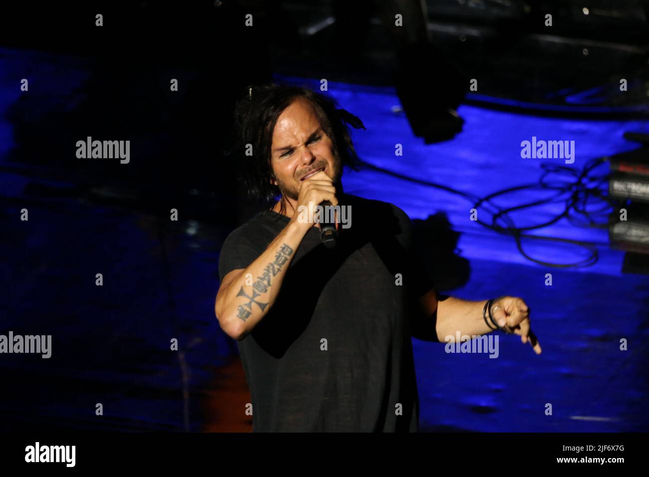 The Rasmus is a Finnish rock band participate at the concert. Desmond ...