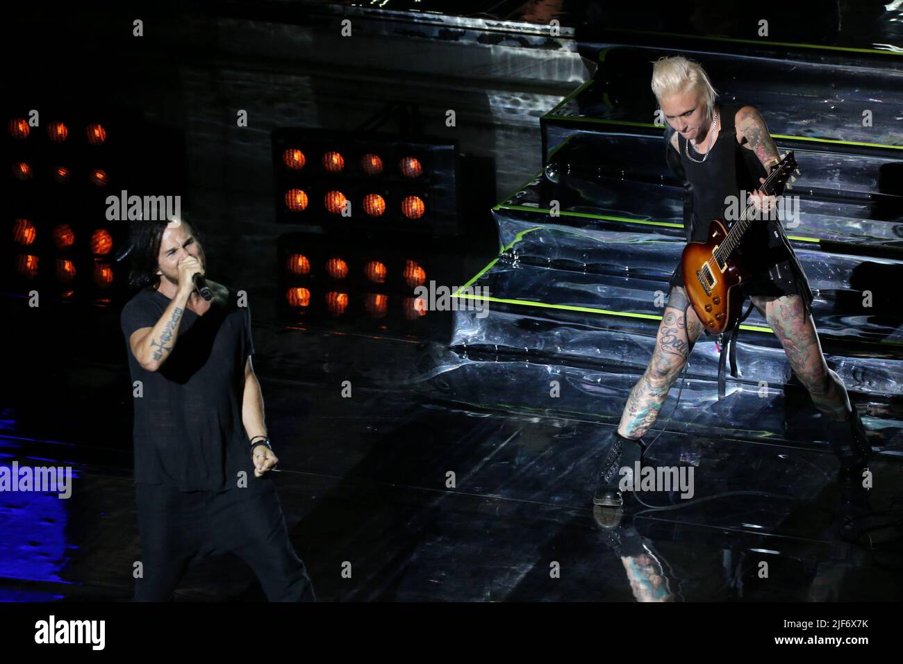 The Rasmus is a Finnish rock band participate at the concert. Desmond ...