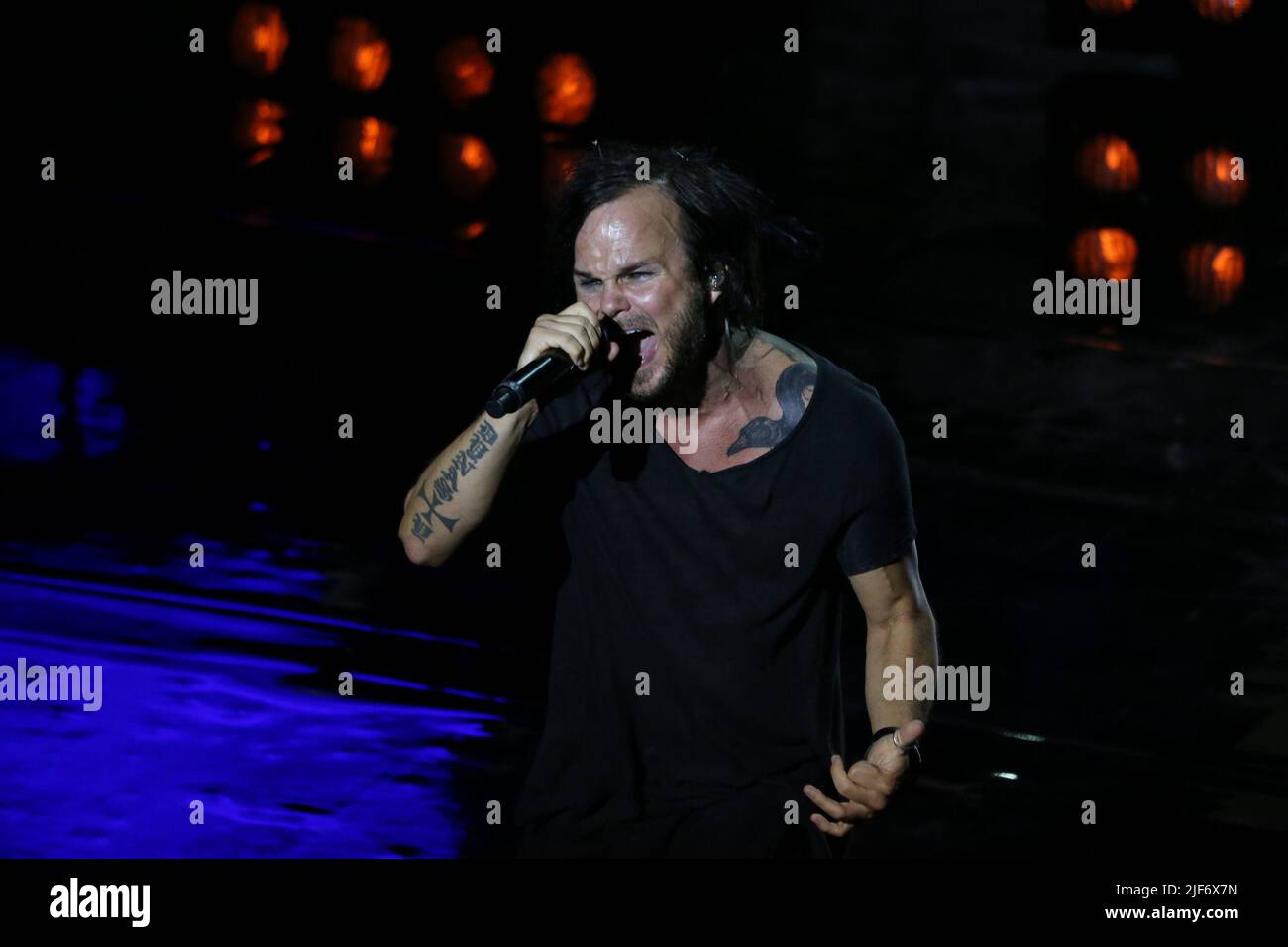 The Rasmus is a Finnish rock band participate at the concert. Desmond ...