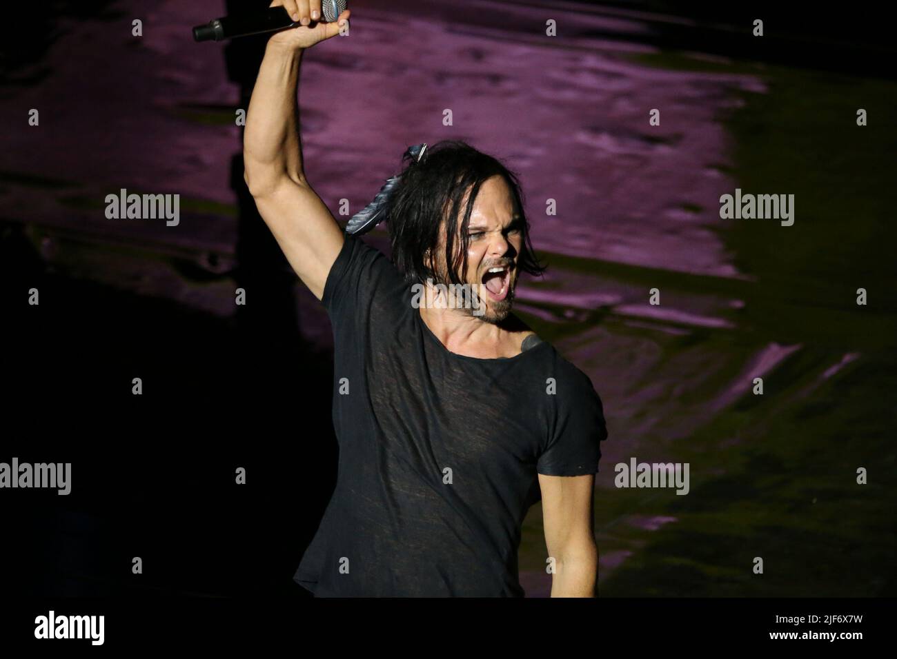 The Rasmus is a Finnish rock band participate at the concert. Desmond ...
