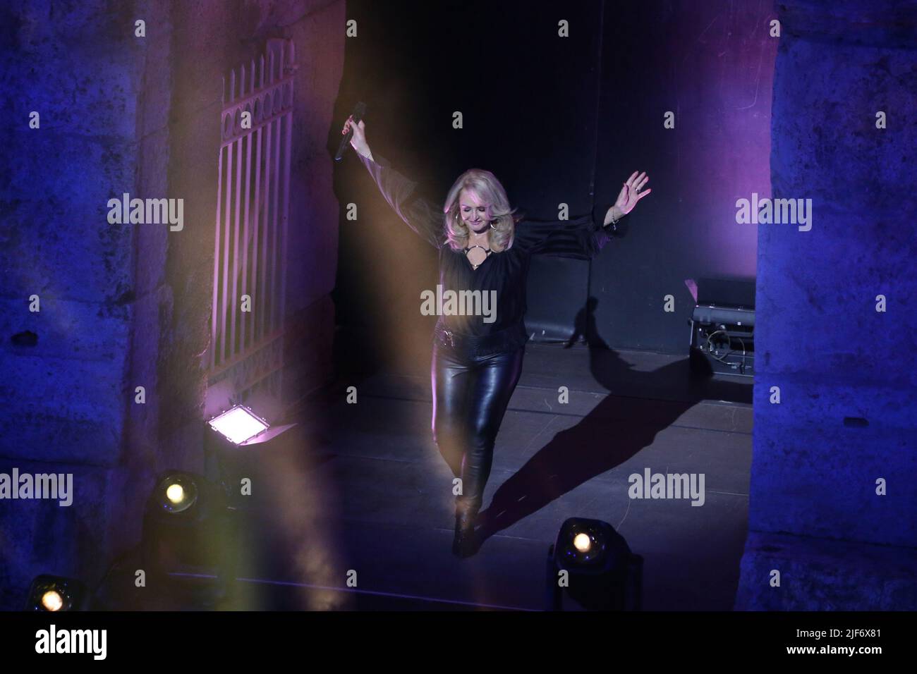 BONNIE TYLER participate at the concert. Desmond Child perform live for ...