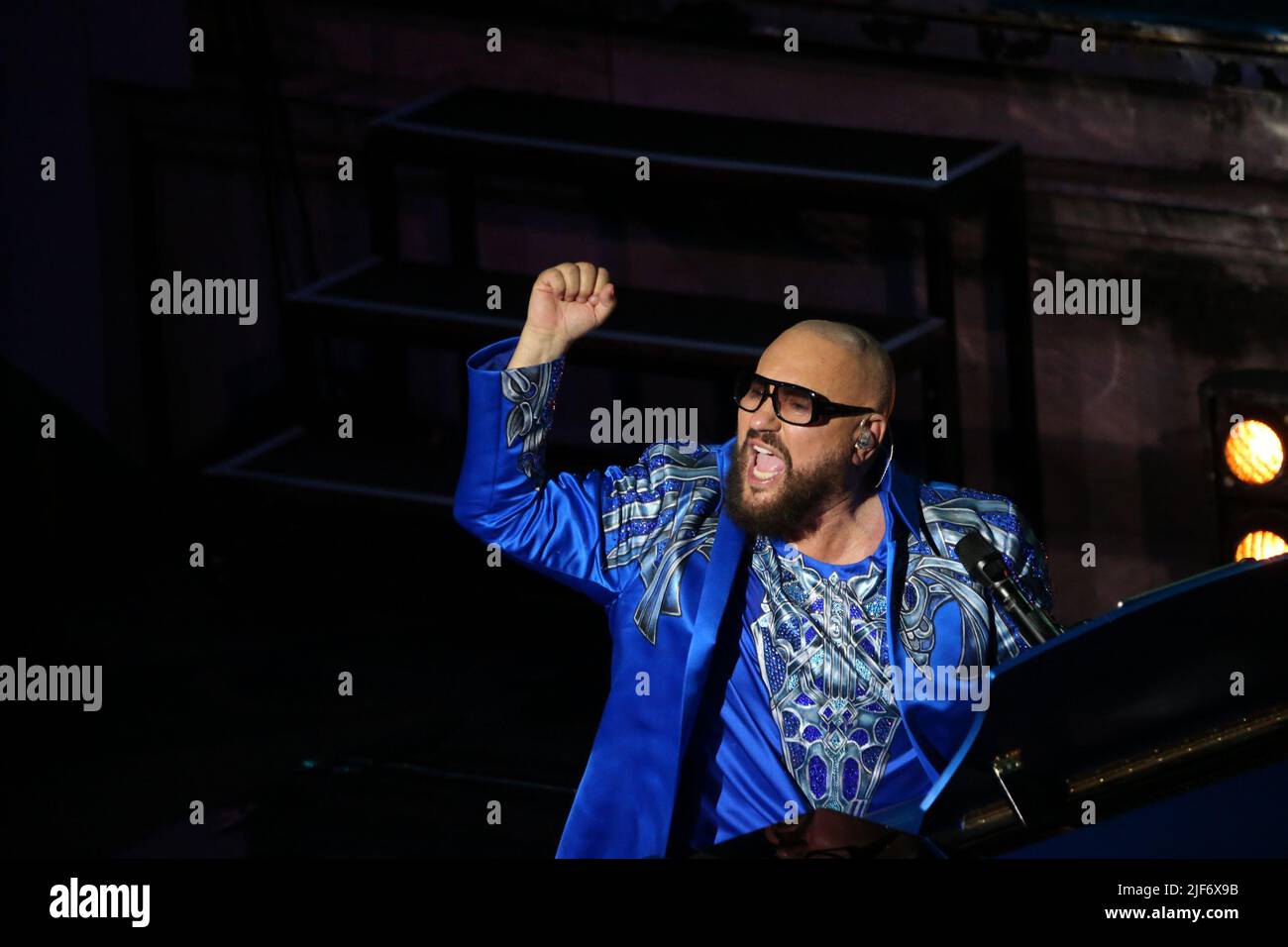 Desmond Child perform live for the return of the Parthenon Sculptures ...