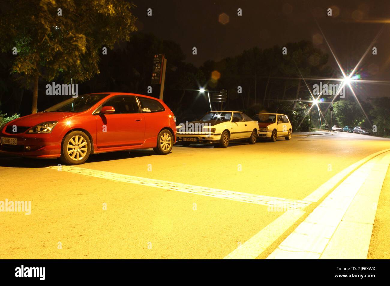 Classic japan rally car in the street. Toyota Celica Stock Photo - Alamy