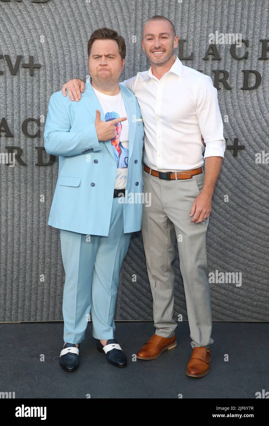 Los Angeles, Ca. 29th June, 2022. Paul Walter Hauser, Jake McLaughlin ...