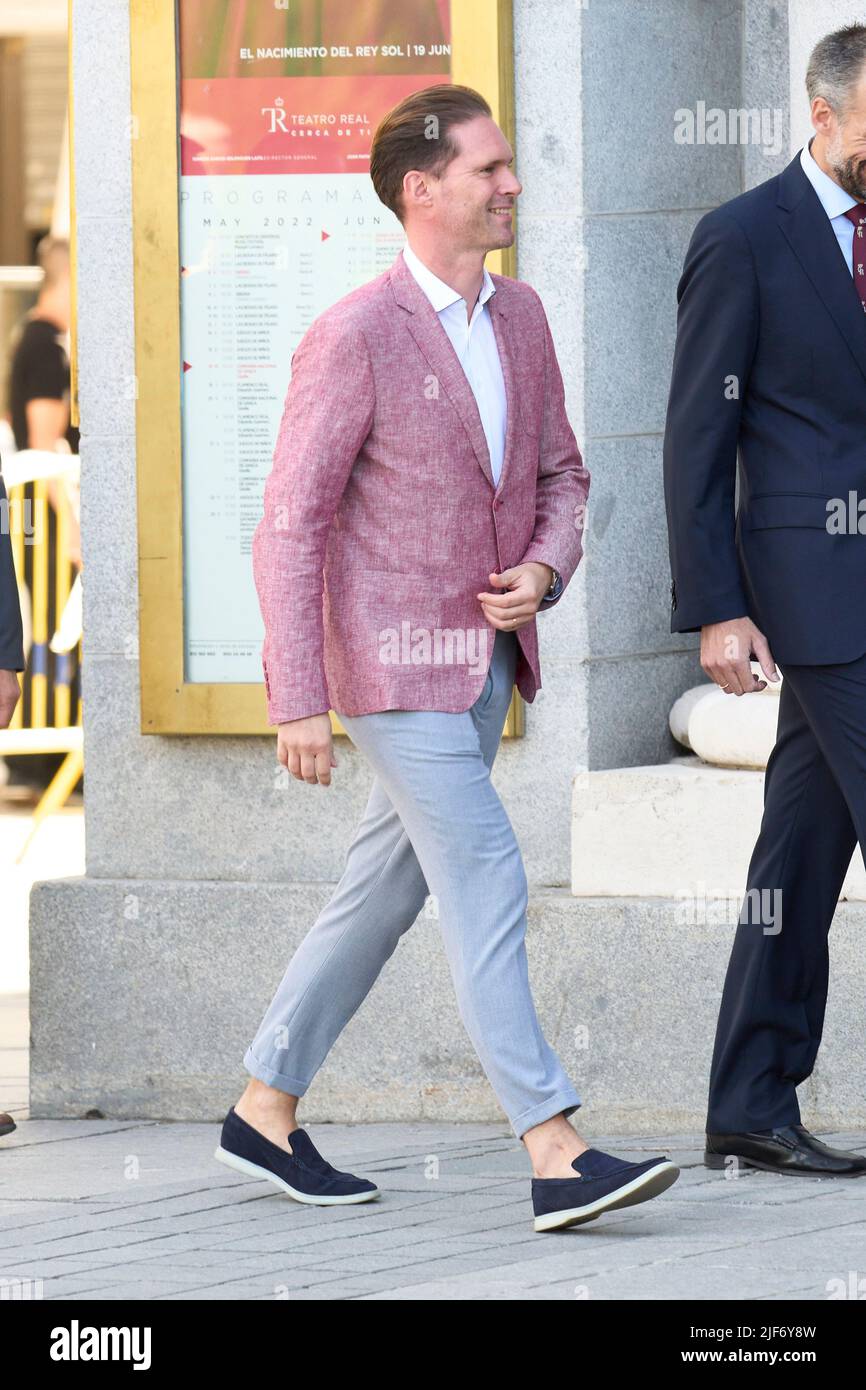 Madrid, Madrid, Spain. 30th June, 2022. Gauthier Destenay attend ...