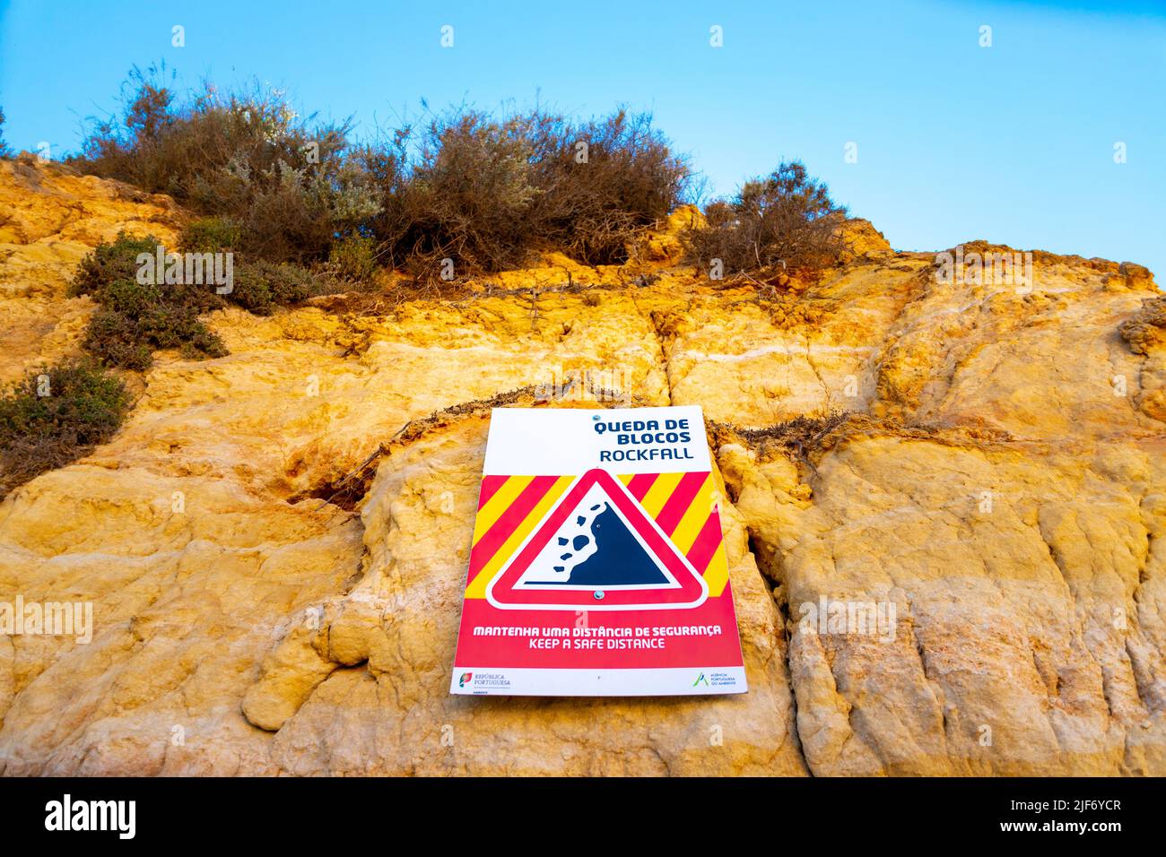 Rock fall protection hi-res stock photography and images - Alamy