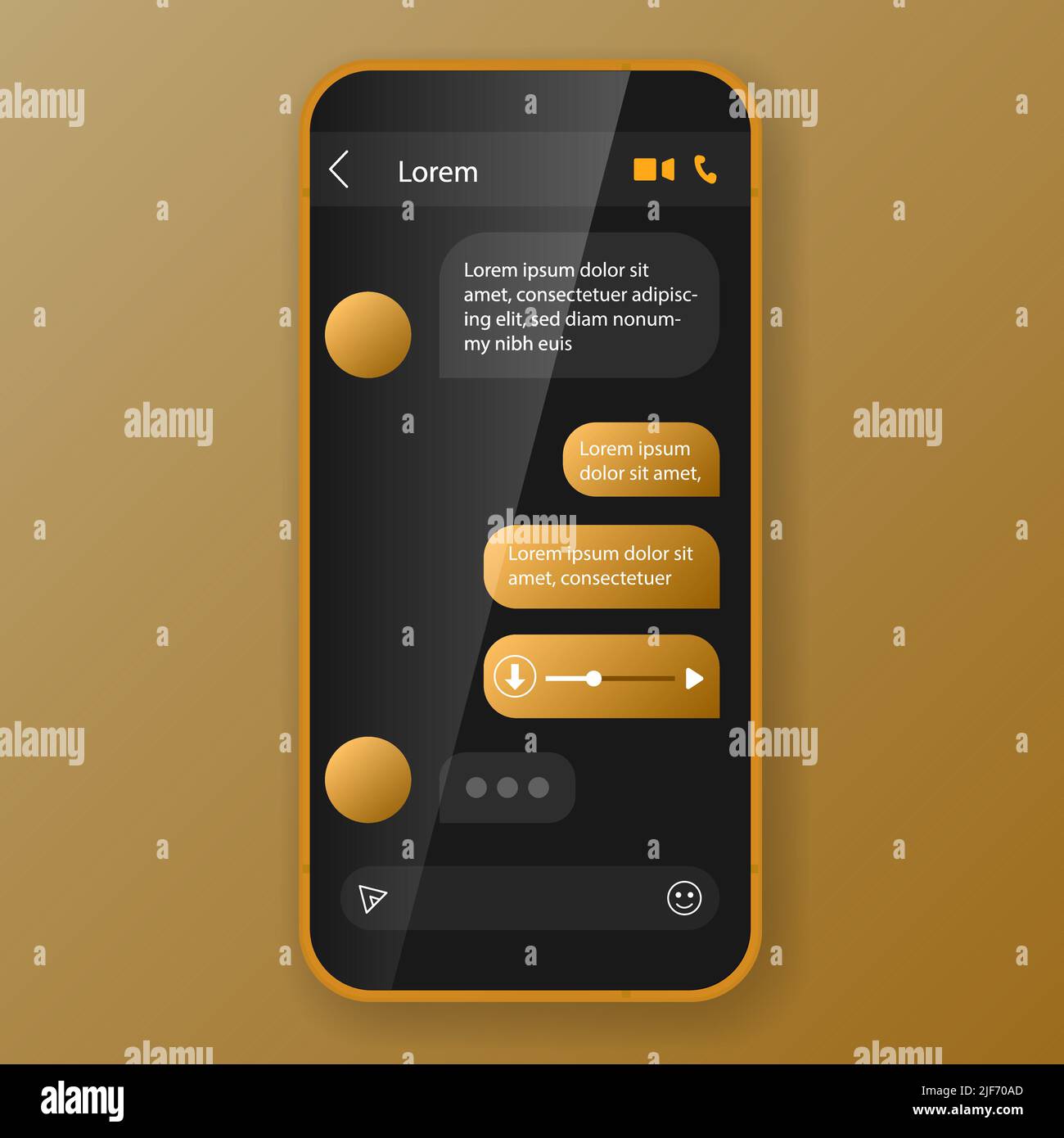 Telegram application Stock Vector Images - Alamy