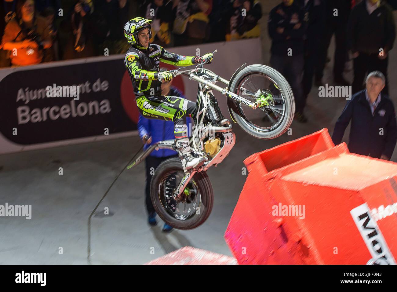 Trial bike exhibition. Vertigo Combat 300 Stock Photo - Alamy