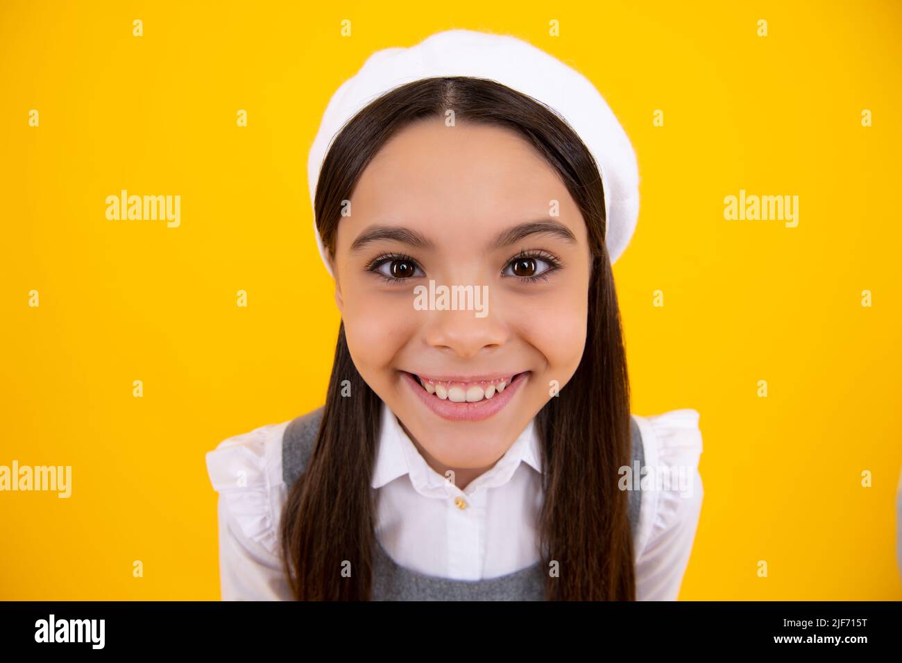 Happy face, positive and smiling emotions of teenager girl. Lifestyle ...