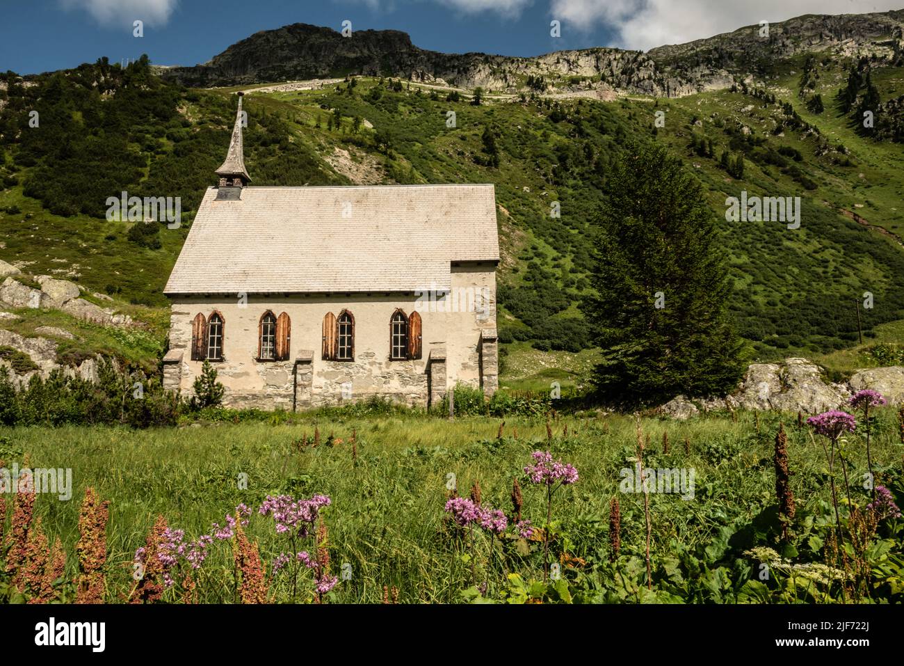 Gletsch chapel hi-res stock photography and images - Alamy