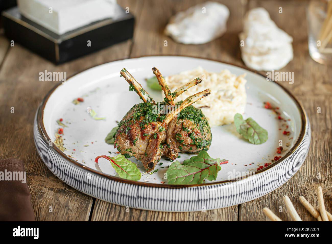 Lamb dish table hi-res stock photography and images - Alamy