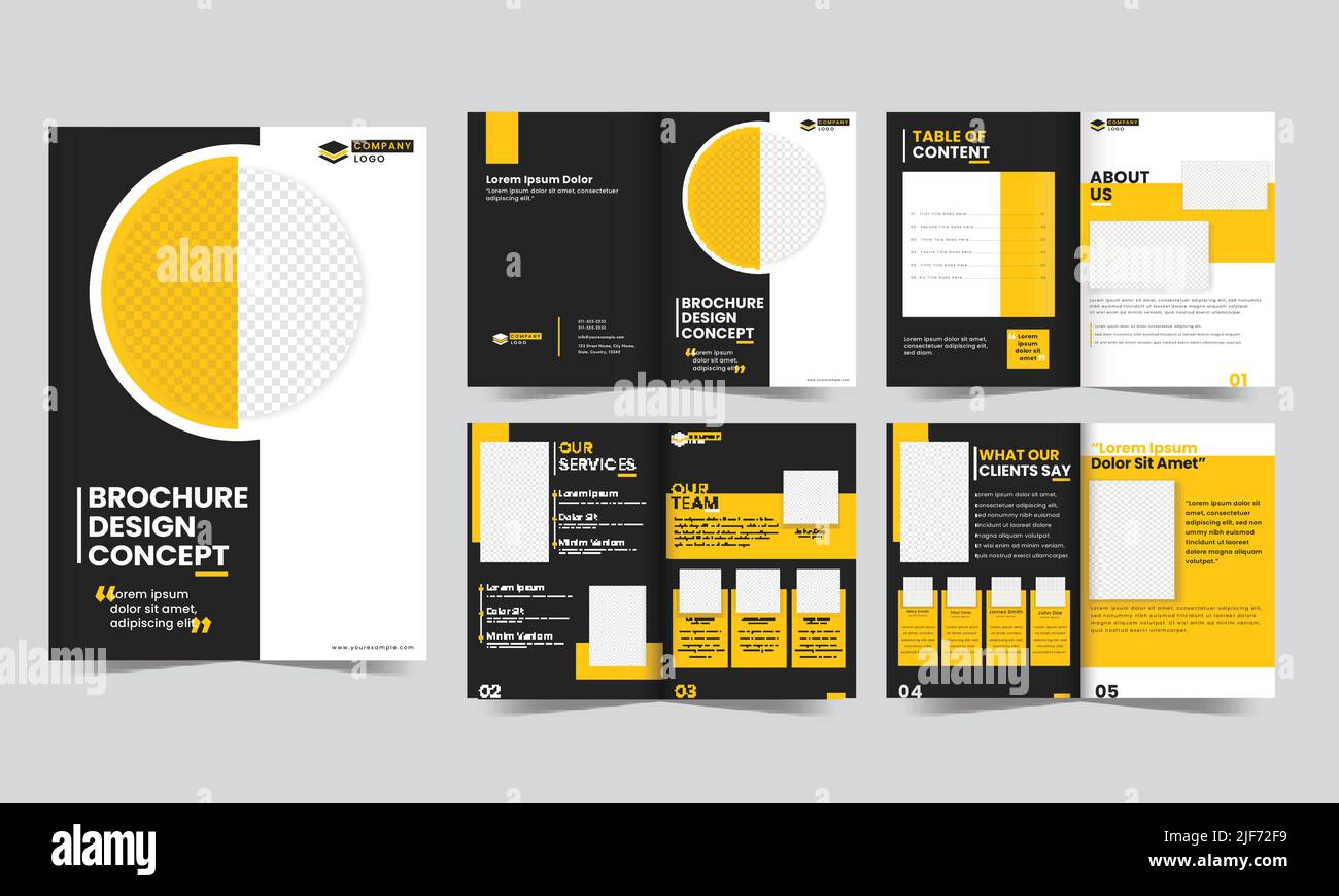 Two Fold Brochure Template