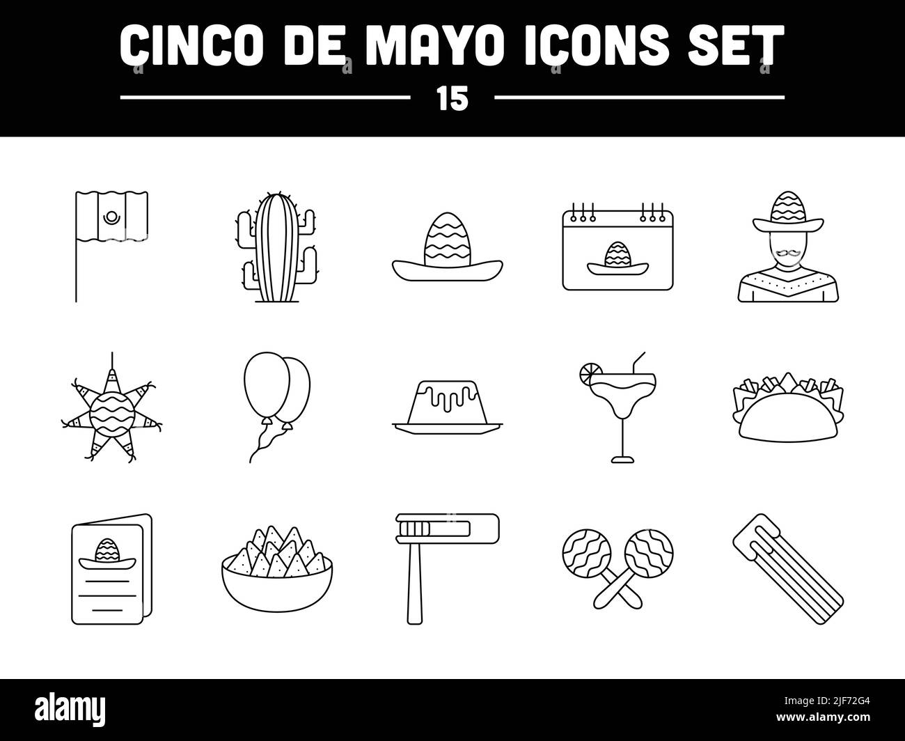 Cinco de mayo mexico Black and White Stock Photos & Images - Alamy