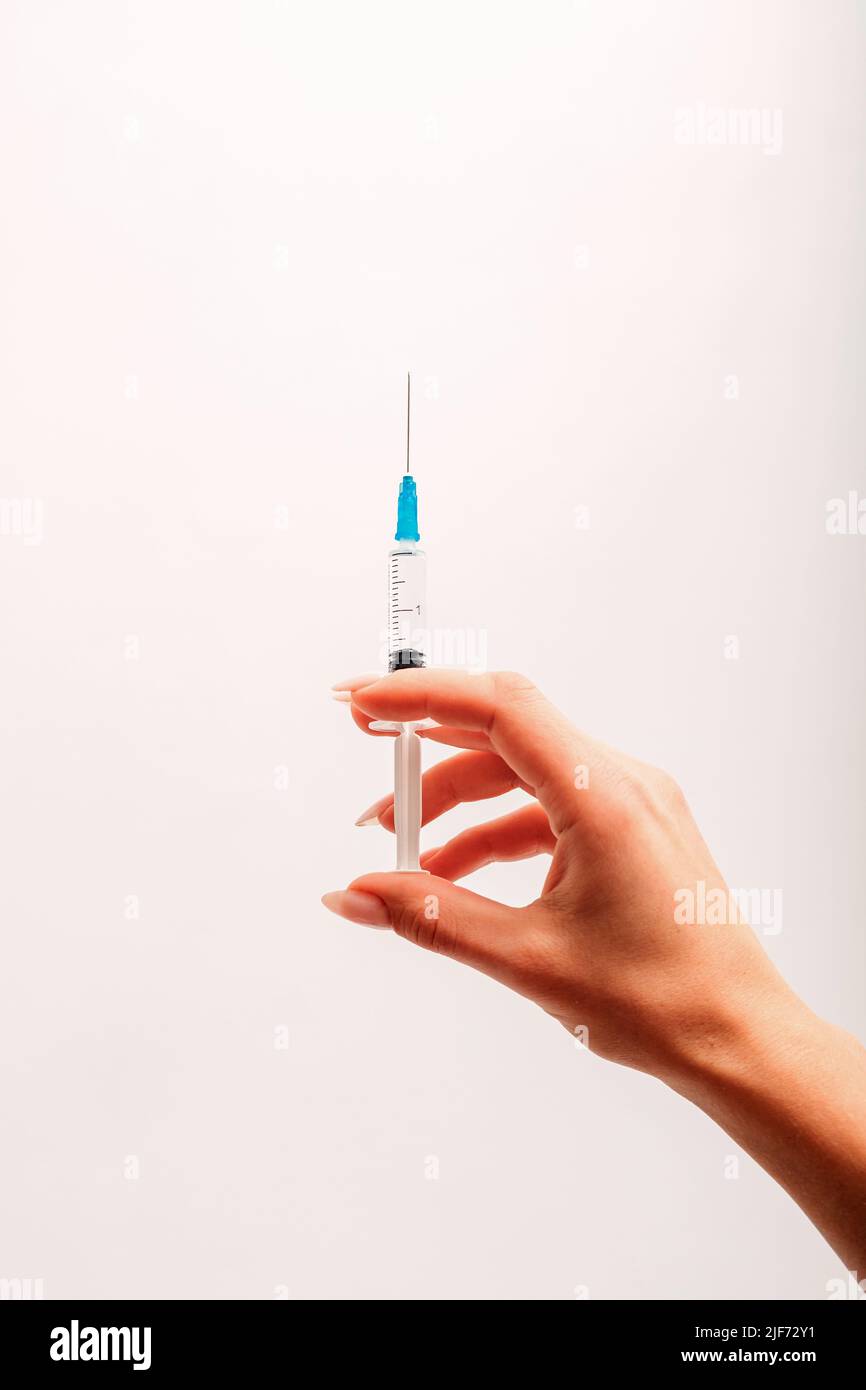 Hand injection hi-res stock photography and images - Alamy