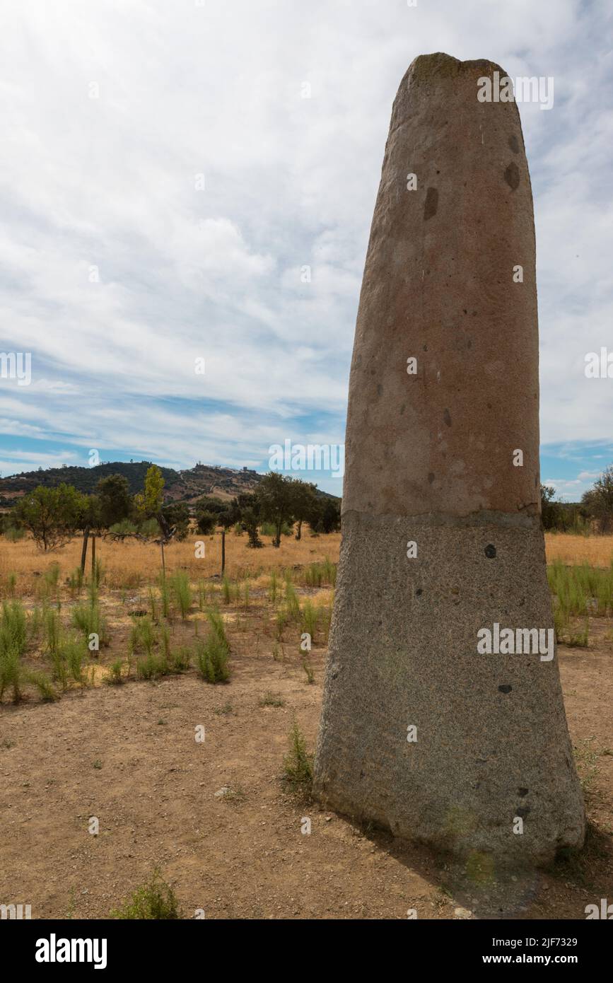 Megalith menhir hi-res stock photography and images - Alamy