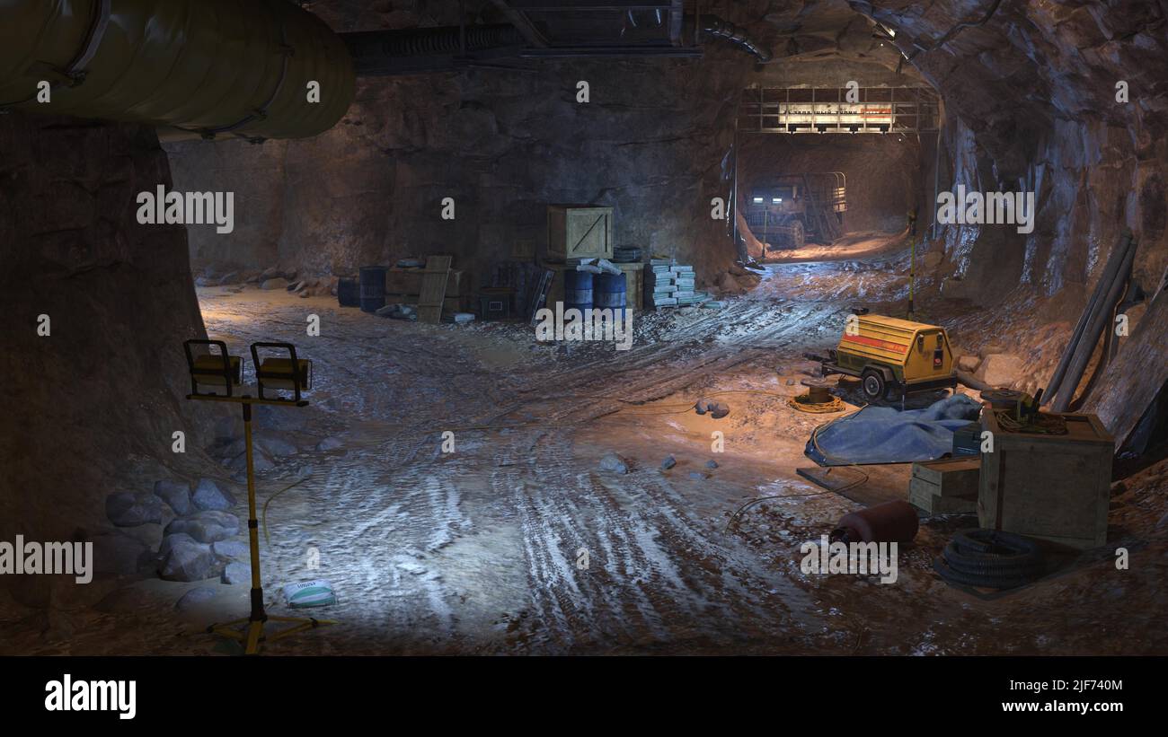Secret cave bunker hi-res stock photography and images - Alamy