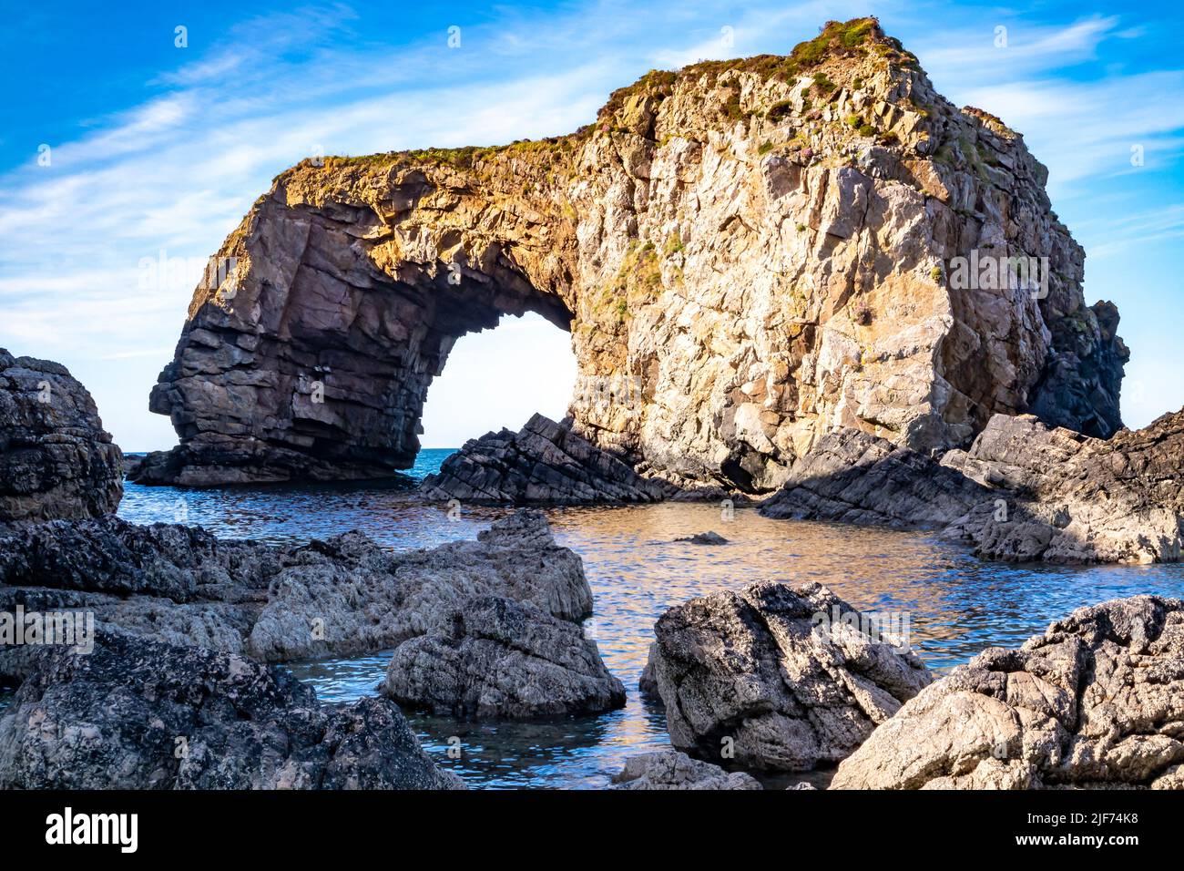 The Great Pollet Sea Arch, Fanad Peninsula, County Donegal, Ireland Stock Photo - Alamy
