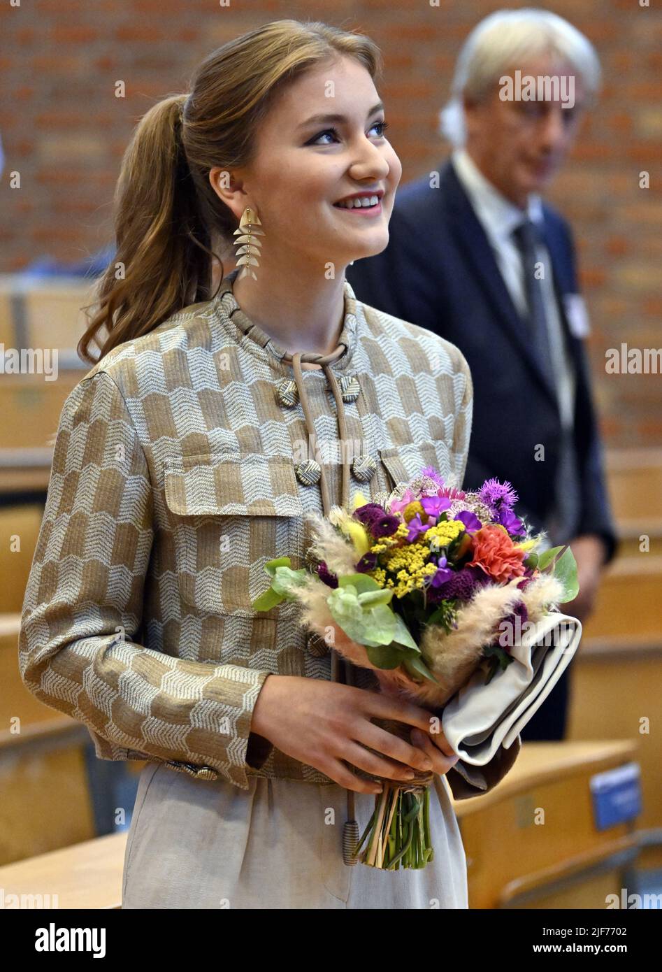 Crown Princess Elisabeth pictured during the opening of the 'Princess ...