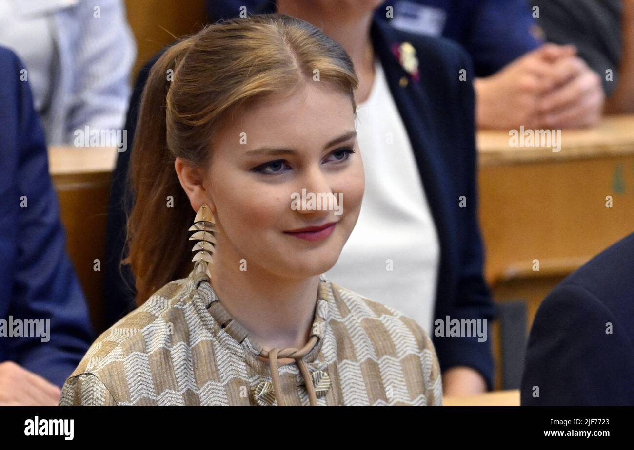 Crown Princess Elisabeth pictured during the opening of the 'Princess ...
