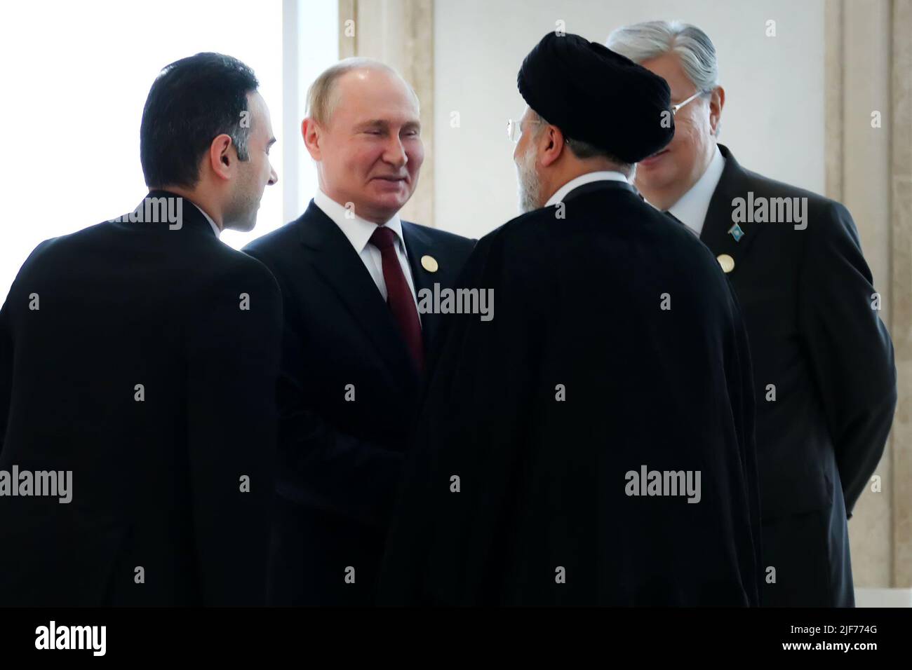 June 30 2022 Ashgabat Ashgabat Turkmenistan Russian President