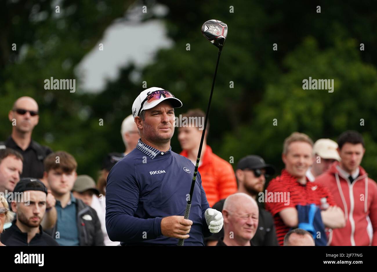 New Zealand's Ryan Fox on the 8th tee during day one of the Horizon ...