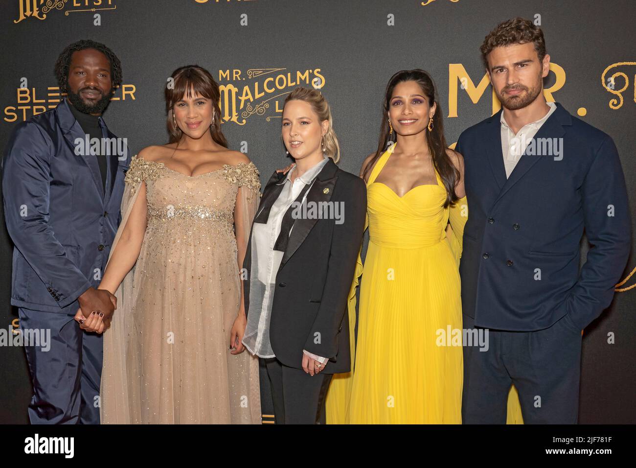 Sope Dirisu, Zawe Ashton, Emma Holly Jones, Freida Pinto and Theo James ...
