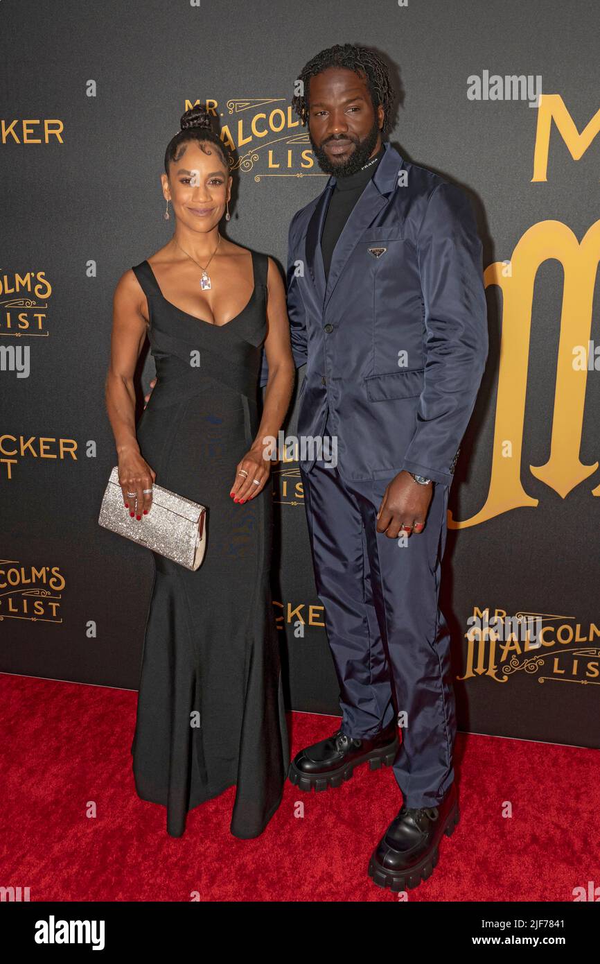 Dominique Tipper and Sope Dirisu attend "Mr. Malcolm's List" New York ...