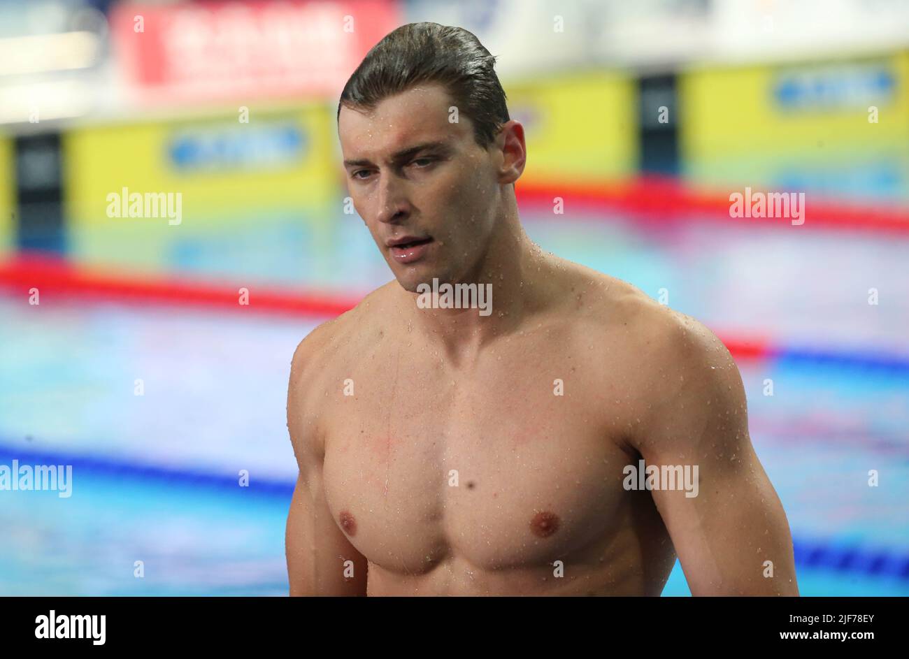 Maxime Grousset of France HEAT 100 M Freestyle Men during the 19th FINA ...