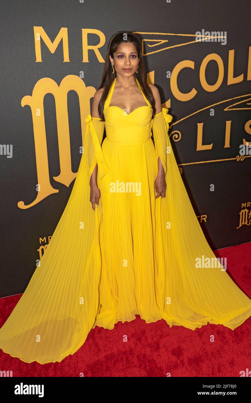 Freida Pinto attends "Mr. Malcolm's List" New York Premiere at DGA ...