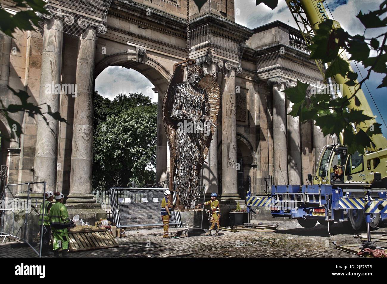 27 foot knife angel hi-res stock photography and images - Alamy