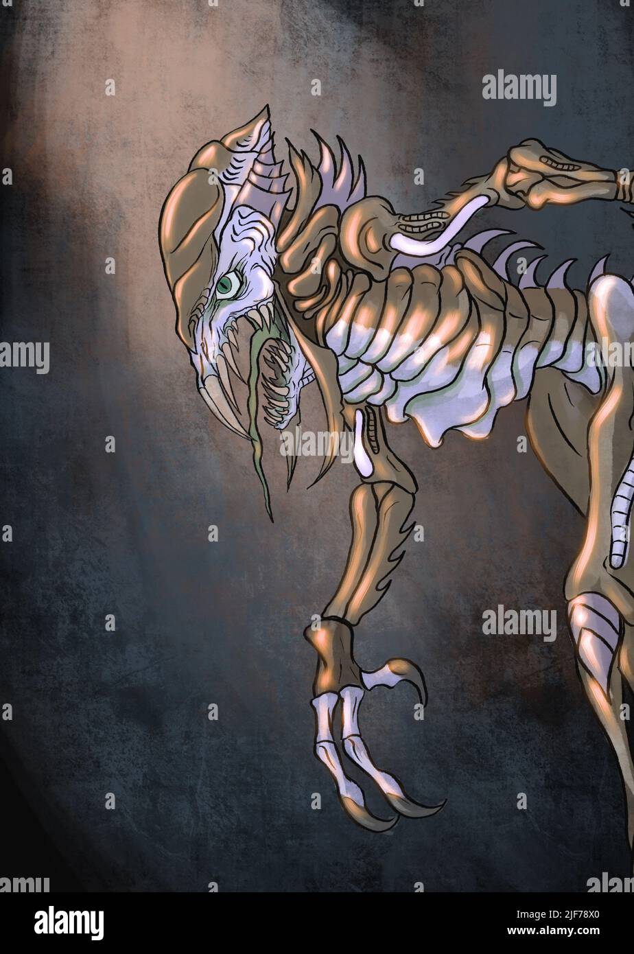 Alien Creature Concept Art