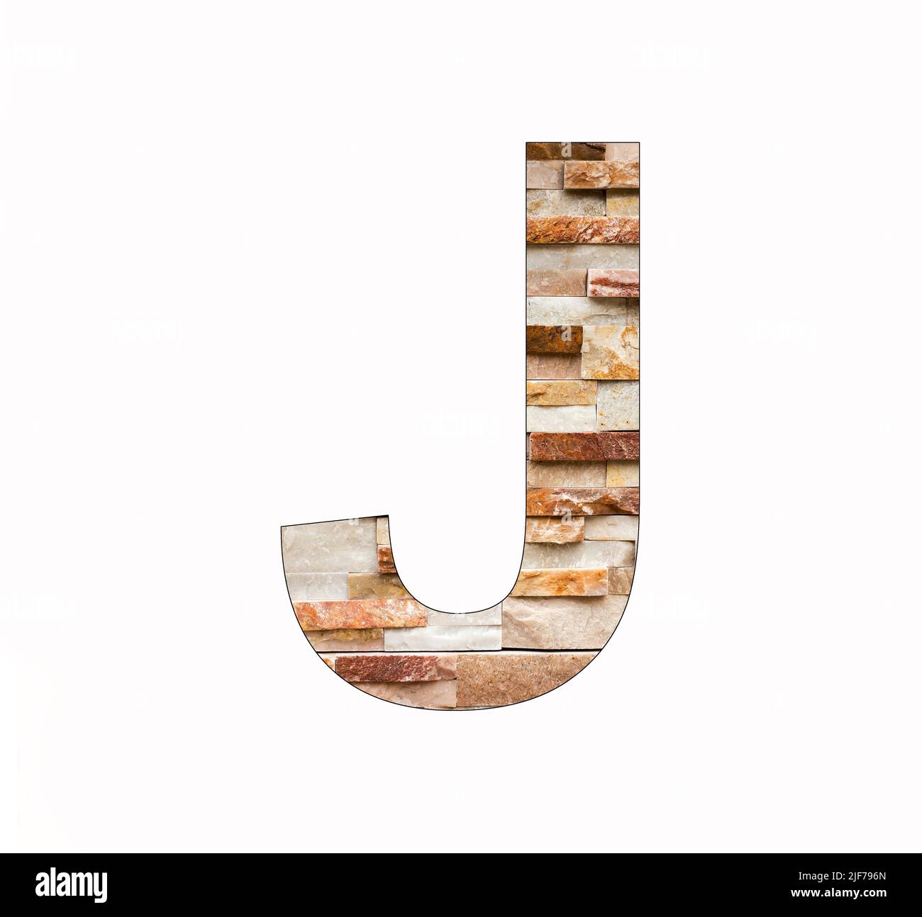 Alphabet letter J - Marble blocks background Stock Photo - Alamy