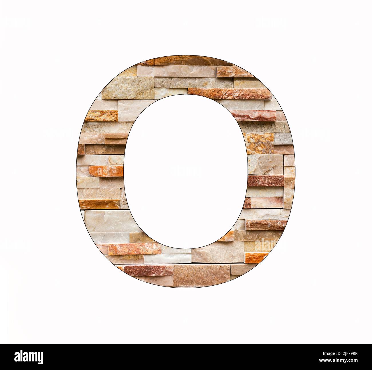 Alphabet letter O - Marble blocks background Stock Photo - Alamy