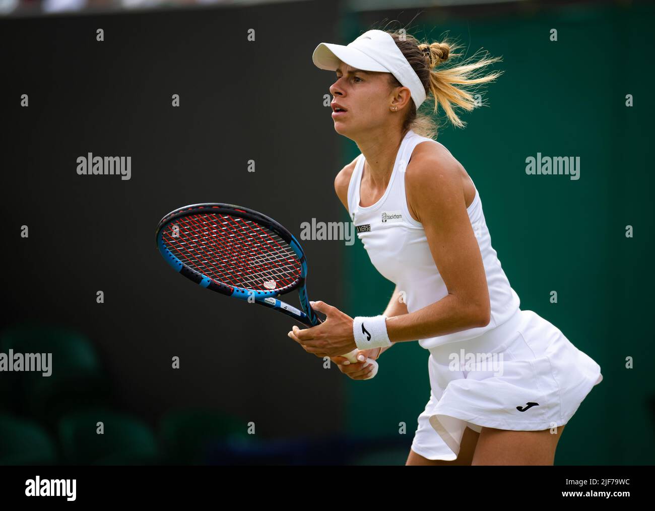Magda linette wimbledon hi-res stock photography and images - Alamy