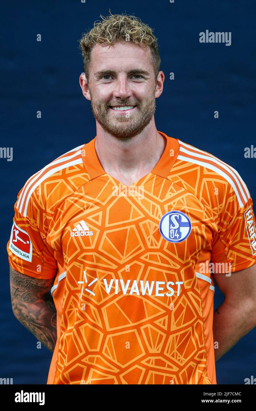 Gelsenkirchen, Germany. 30th June, 2022. Soccer: Bundesliga, team photo ...