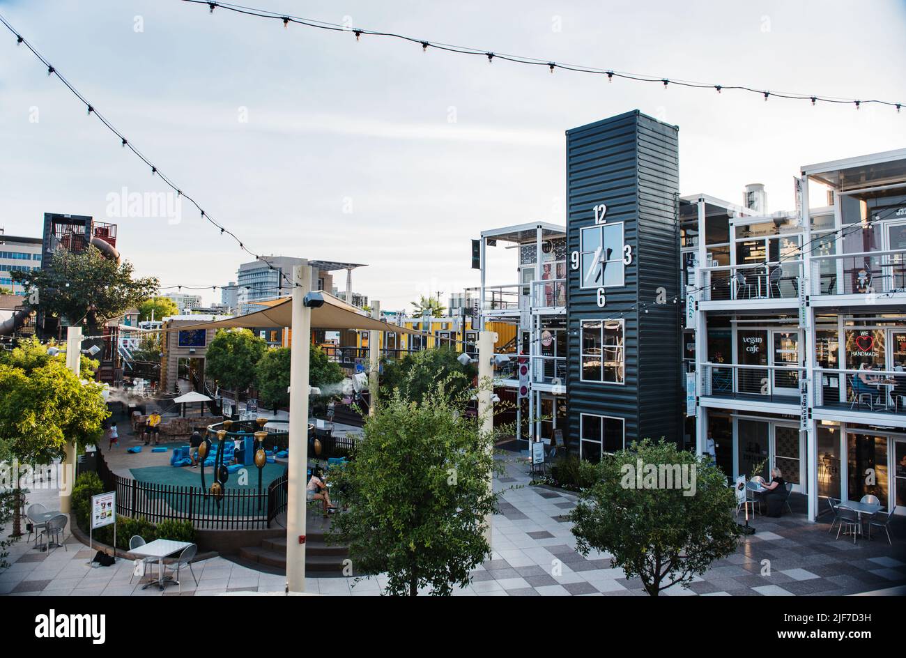 The Container park of Las Vegas, Nevada Stock Photo - Alamy