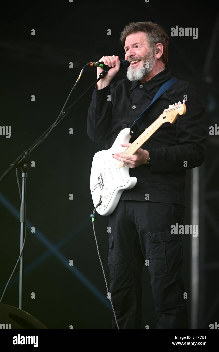 Green Gartside lead singer of Scritti Politti performs at Lets Rock ...