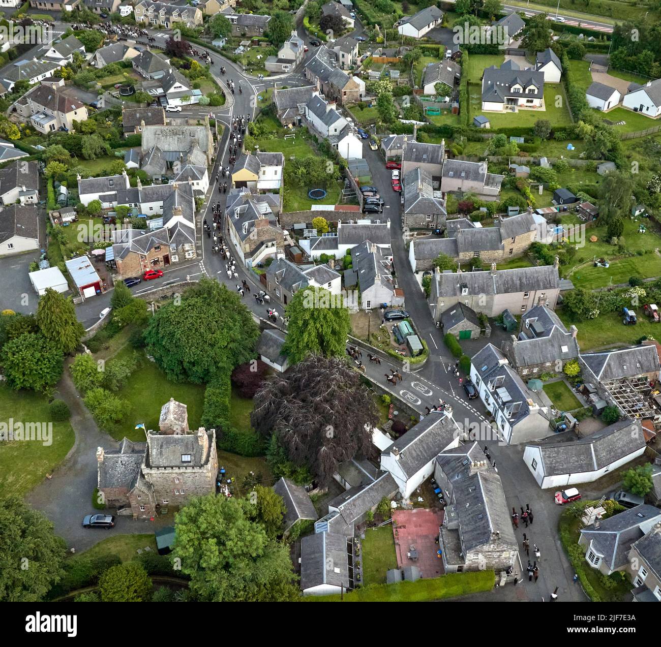 Darnick tower hi-res stock photography and images - Alamy