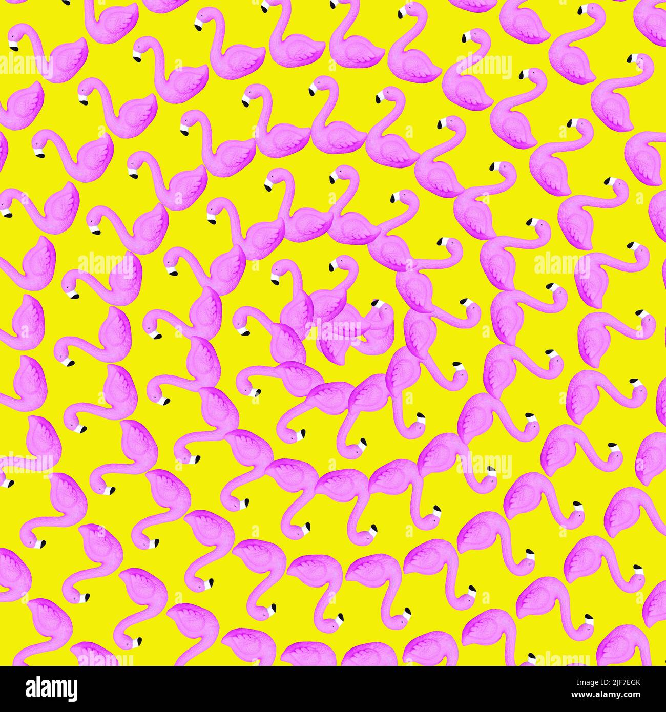 Hypnotic pink flamingo spiral background Stock Photo - Alamy