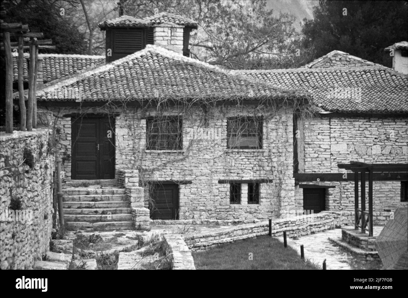 20th century architecture of bulgaria Black and White Stock Photos ...