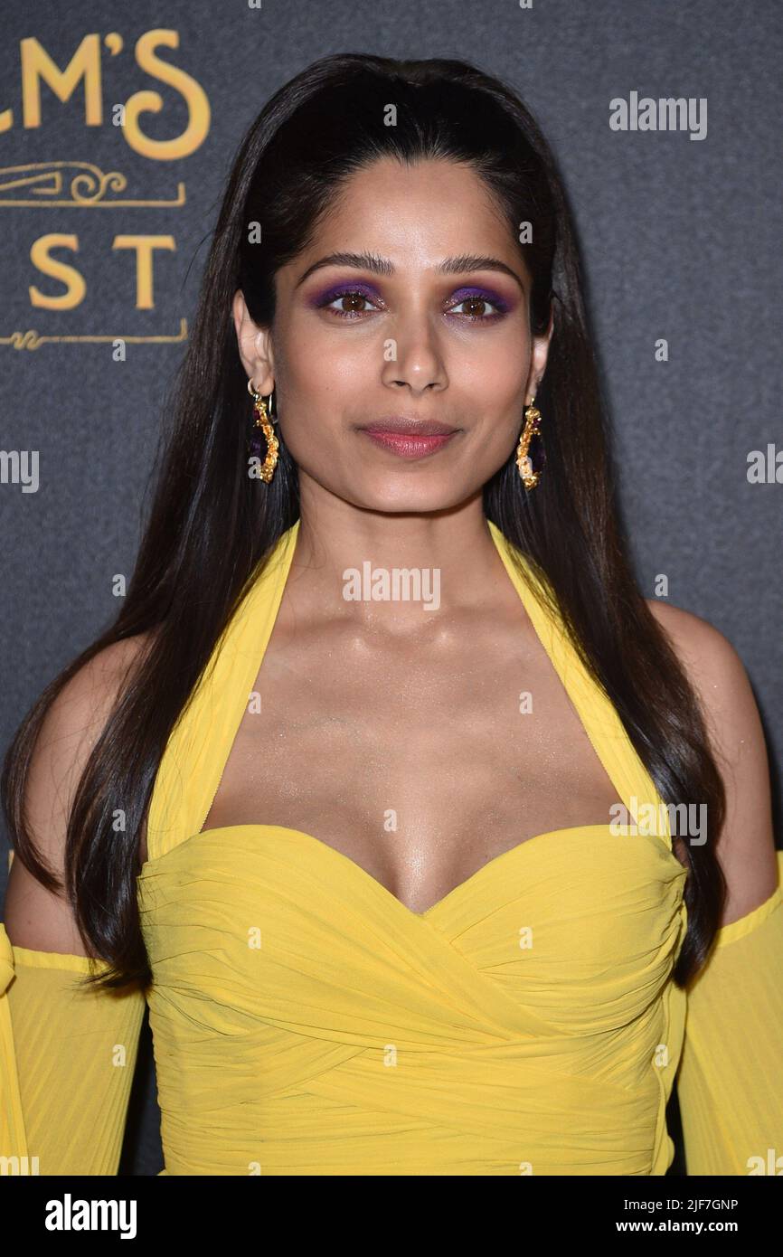 New York, NY, USA. 29th June, 2022. Freida Pinto at arrivals for MR ...