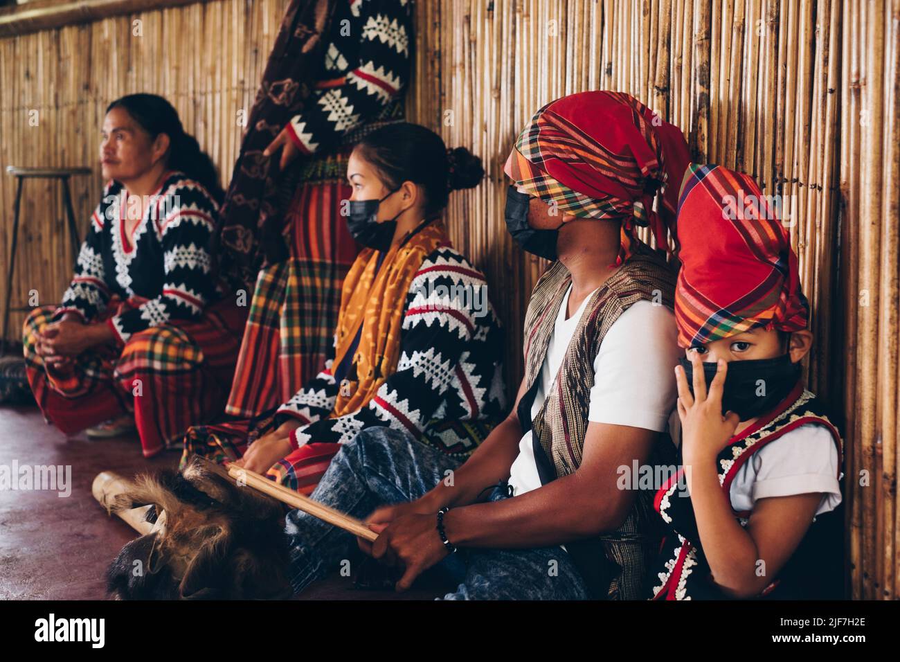 Koronadal, PH - Aug. 29, 2021: Team of indigenous T'boli performing art ...