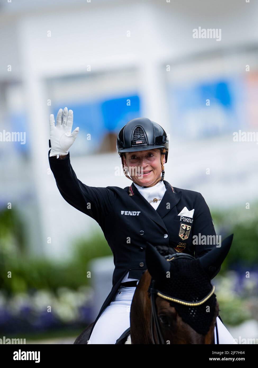 Aachen, Germany. 30th June, 2022. Equestrian sport, dressage: CHIO ...