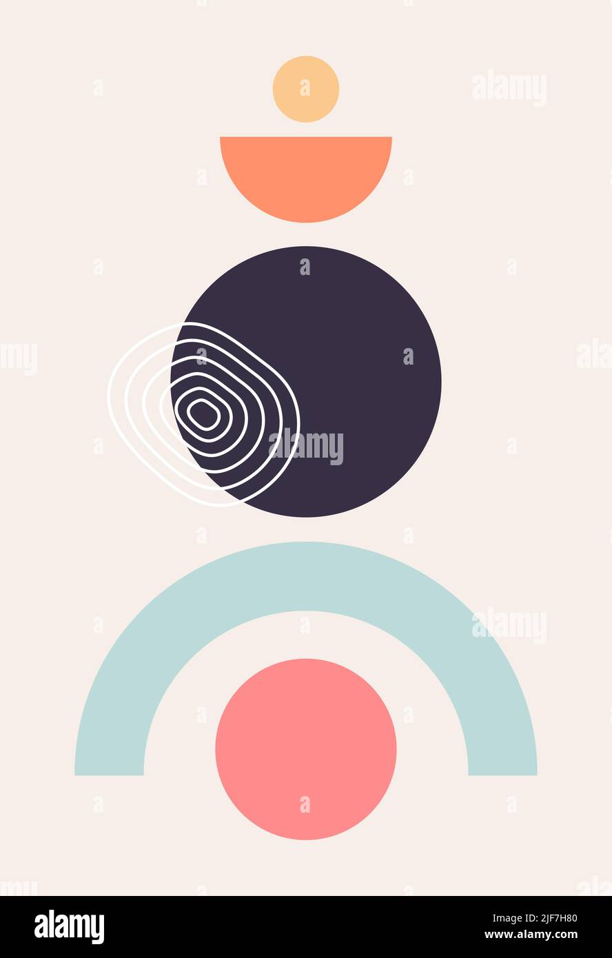 Abstract art background with watercolor vector spot elements. Brush ...