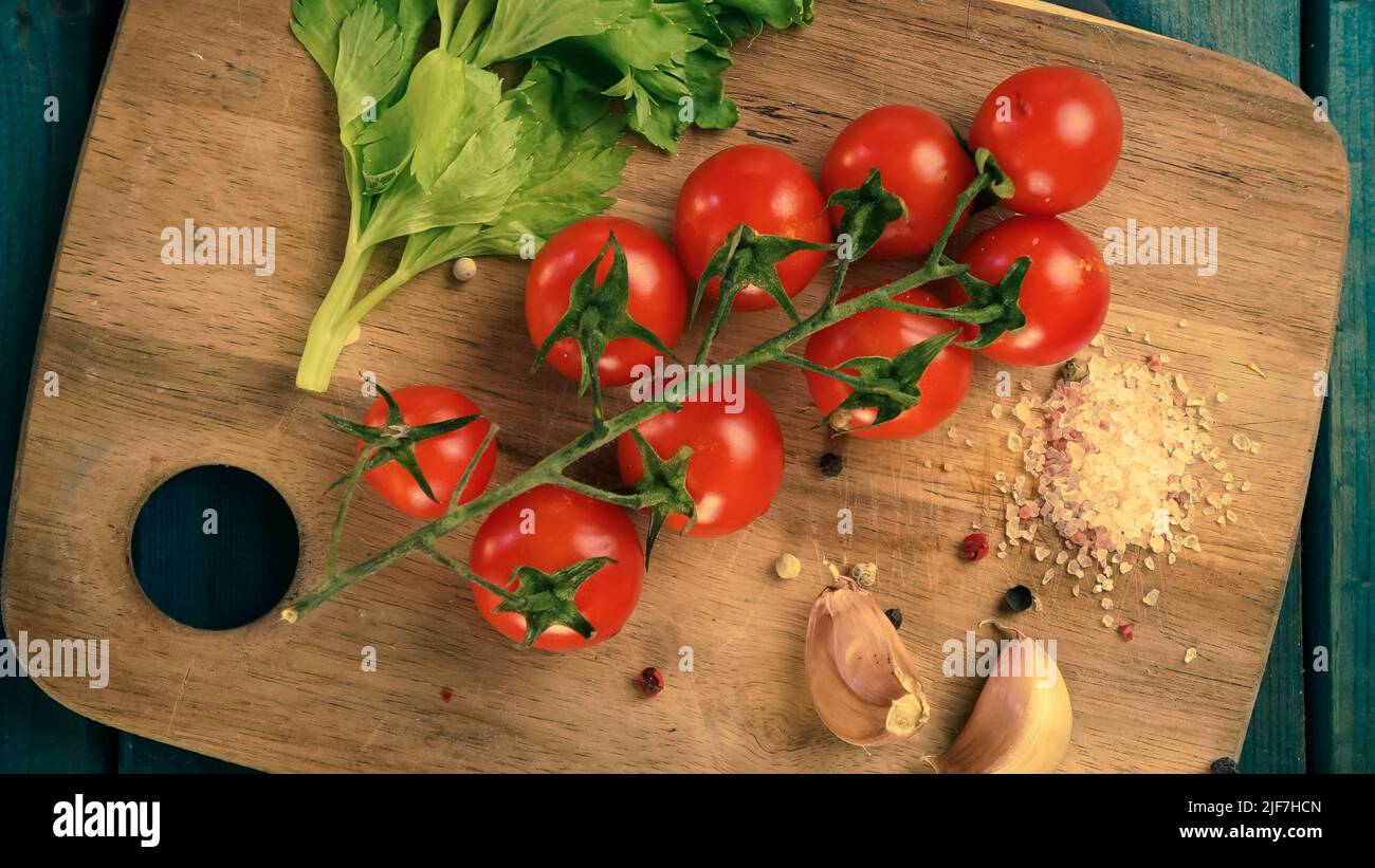 vegetables with fresh organic fruits and vegetable food. healthy diet ...