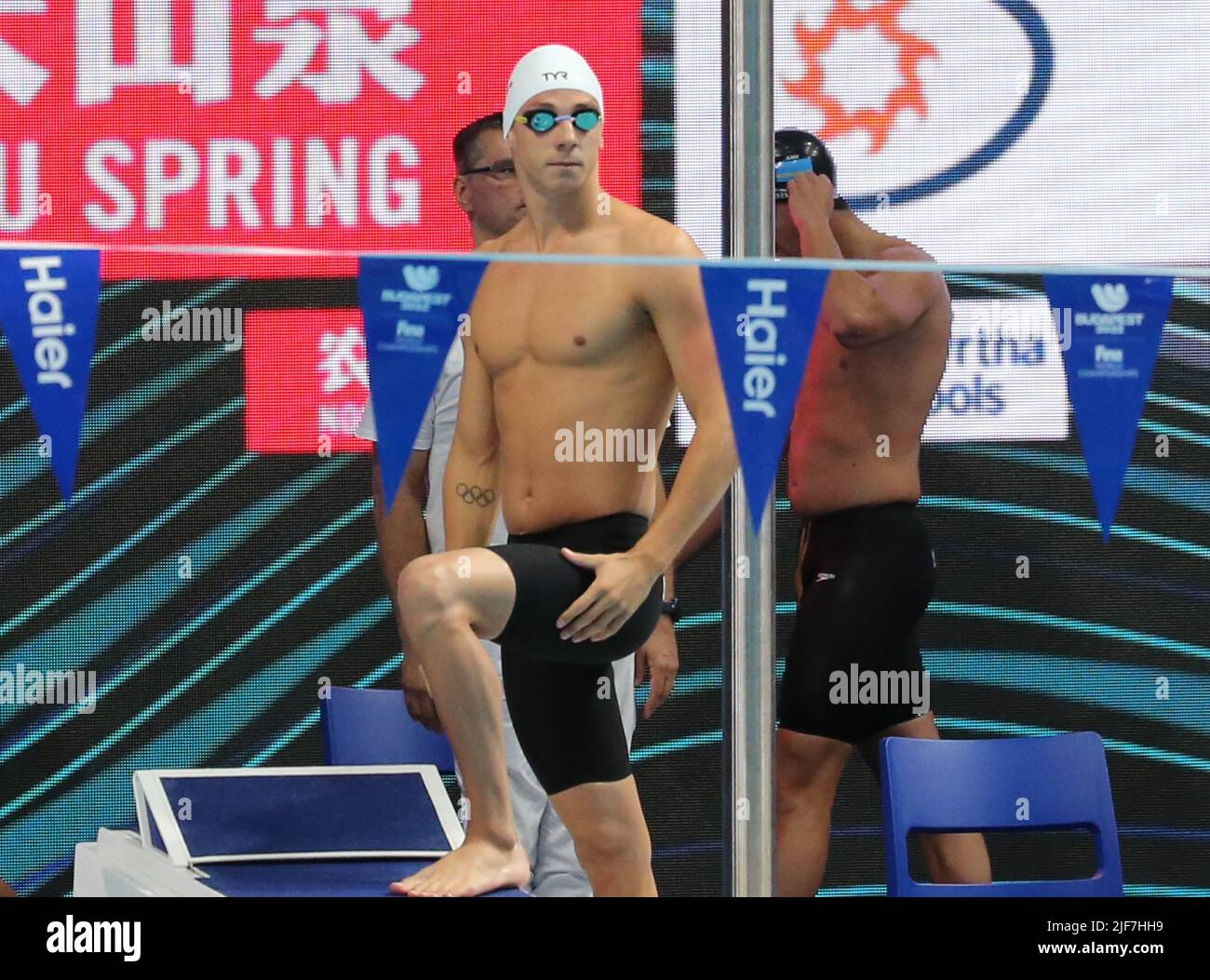 Enzo Tesic of France HEAT 200 M Medley Men during the 19th FINA World ...