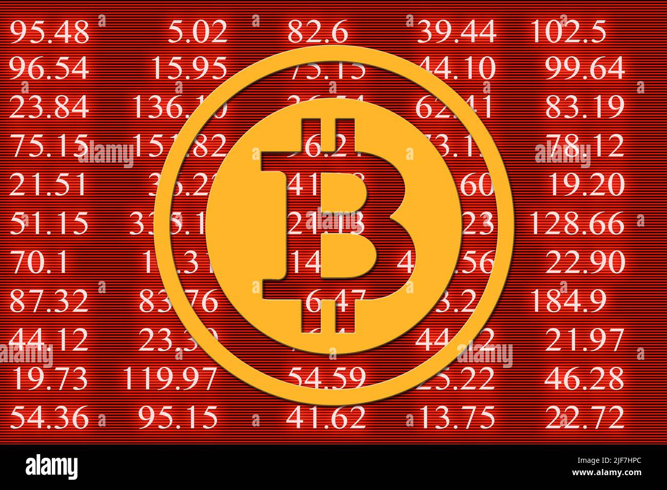 Bitcoin icons, symbol of the famous cryptocurrency Stock Photo - Alamy