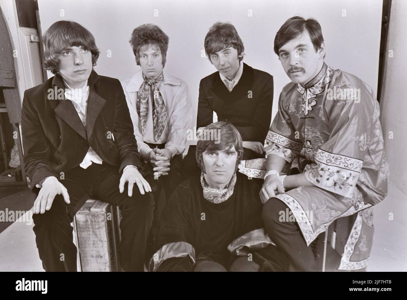PROCOL HARUM UK pop group in May 1967. From left: Matthew Fisher, Keith ...