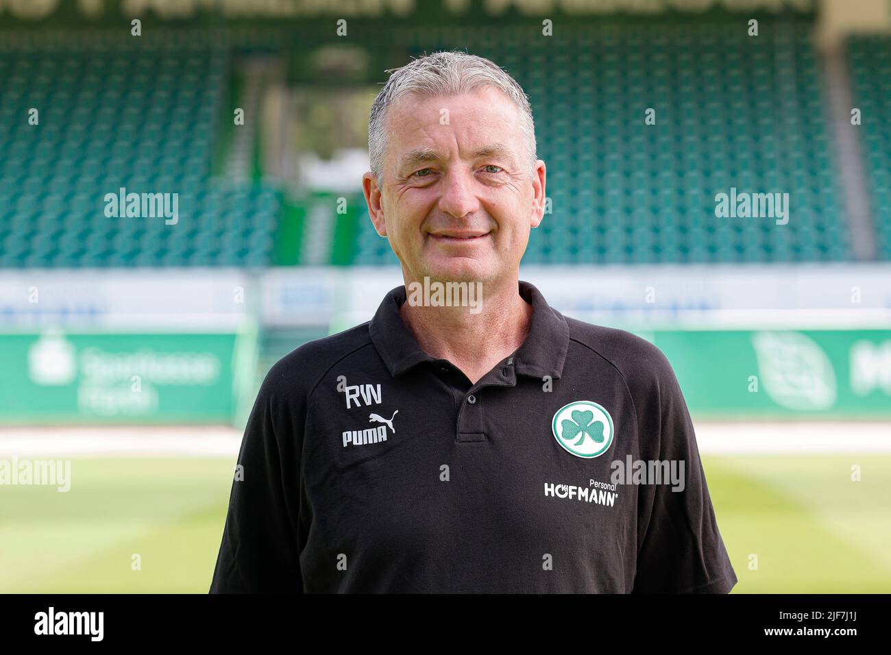 30 June 2022, Bavaria, Fürth: Photo session SpVgg Greuther Fürth ...